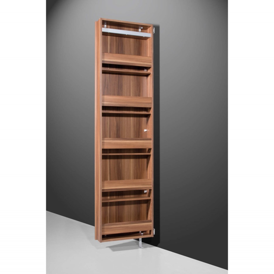 Germania Walnut Rotating Cabinet - 10 Pairs | Furniture123