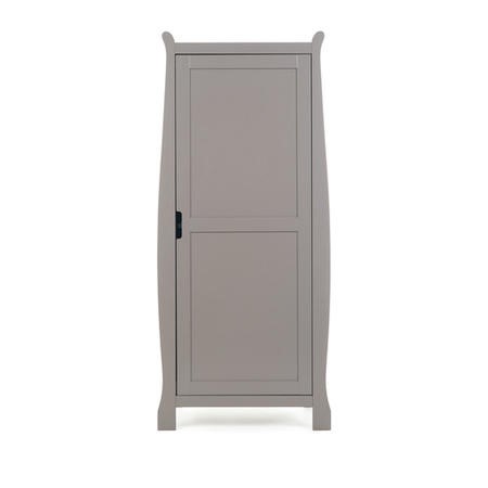 Stamford Single Wardrobe in Taupe Grey - Obaby - Furniture123
