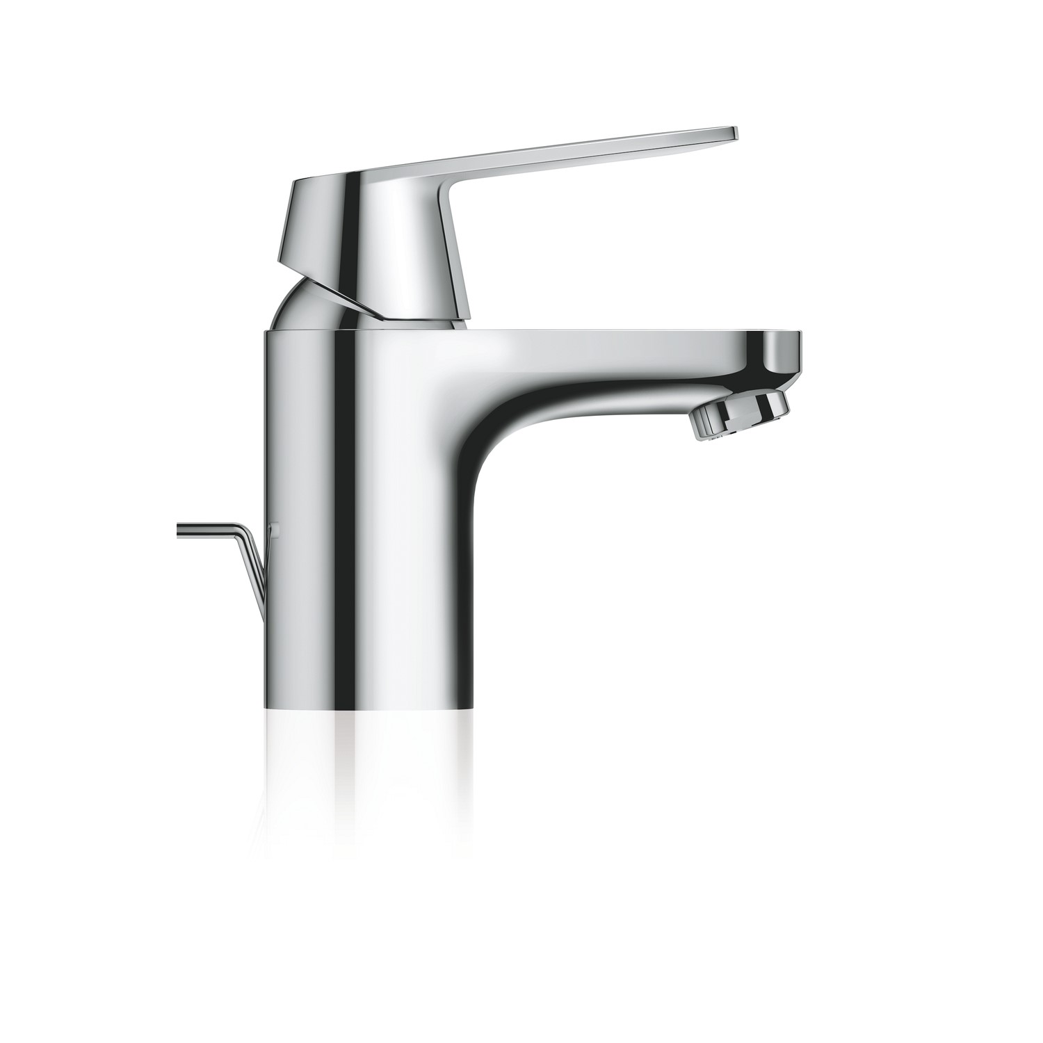 Grohe Eurosmart Cosmopolitan EcoJoy Basin Mixer Tap with Pop Up Waste ...