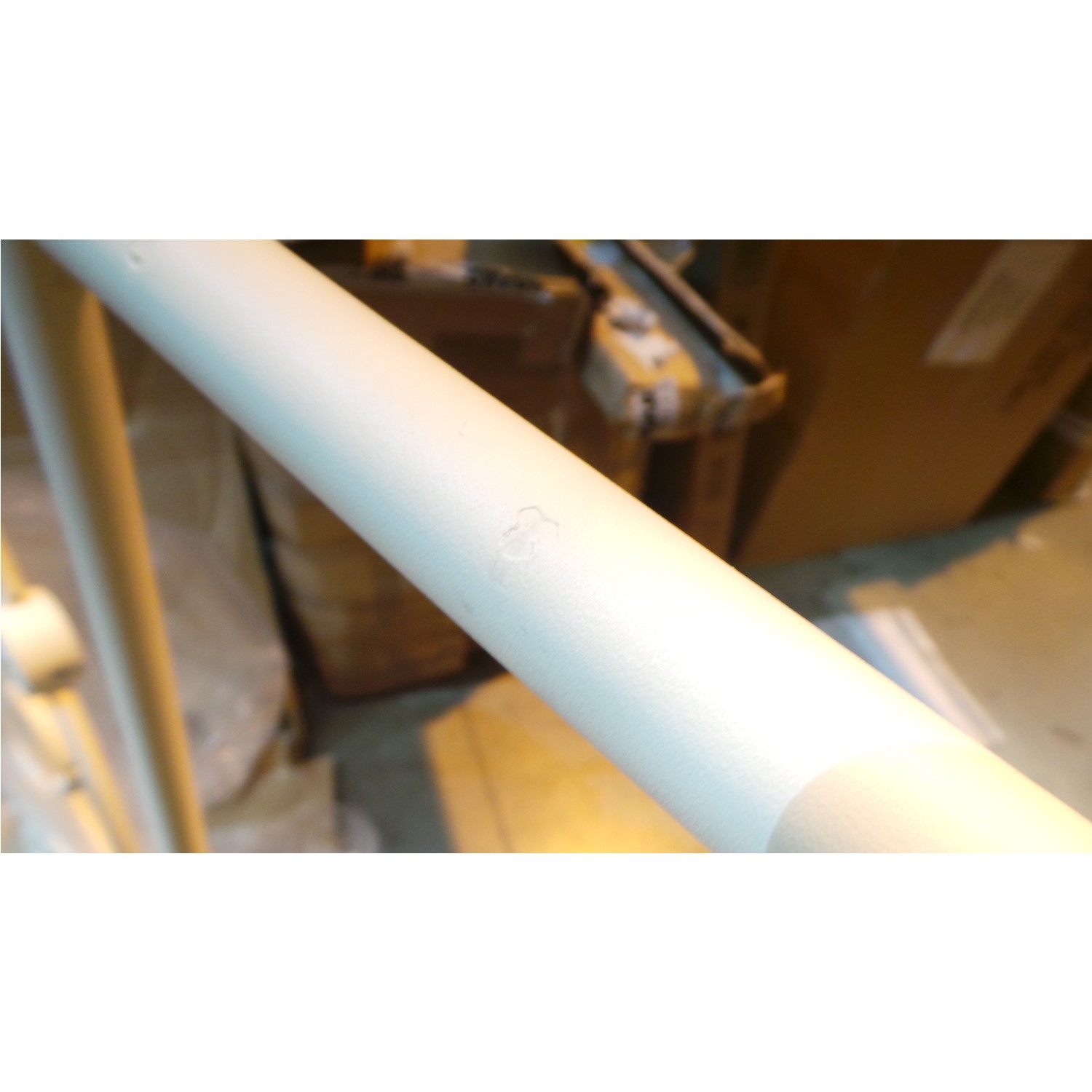 GRADE A2 - Julian Bowen Arabella Double Bed in Stone White - Furniture123