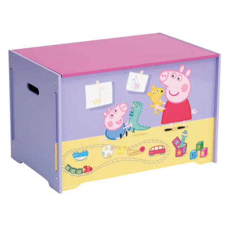 Worlds Apart Peppa Pig Toy Box | Furniture123