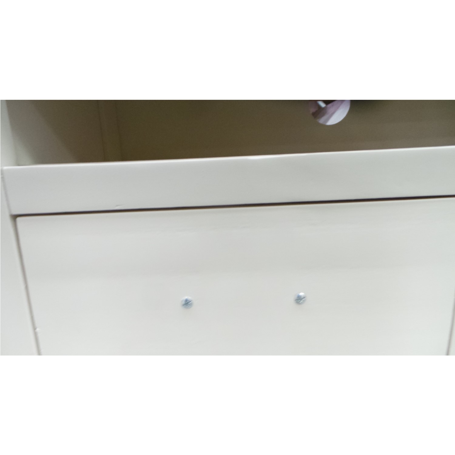 GRADE A2 - Willow 2 Drawer TV Unit in Cream and Light Oak - Furniture123