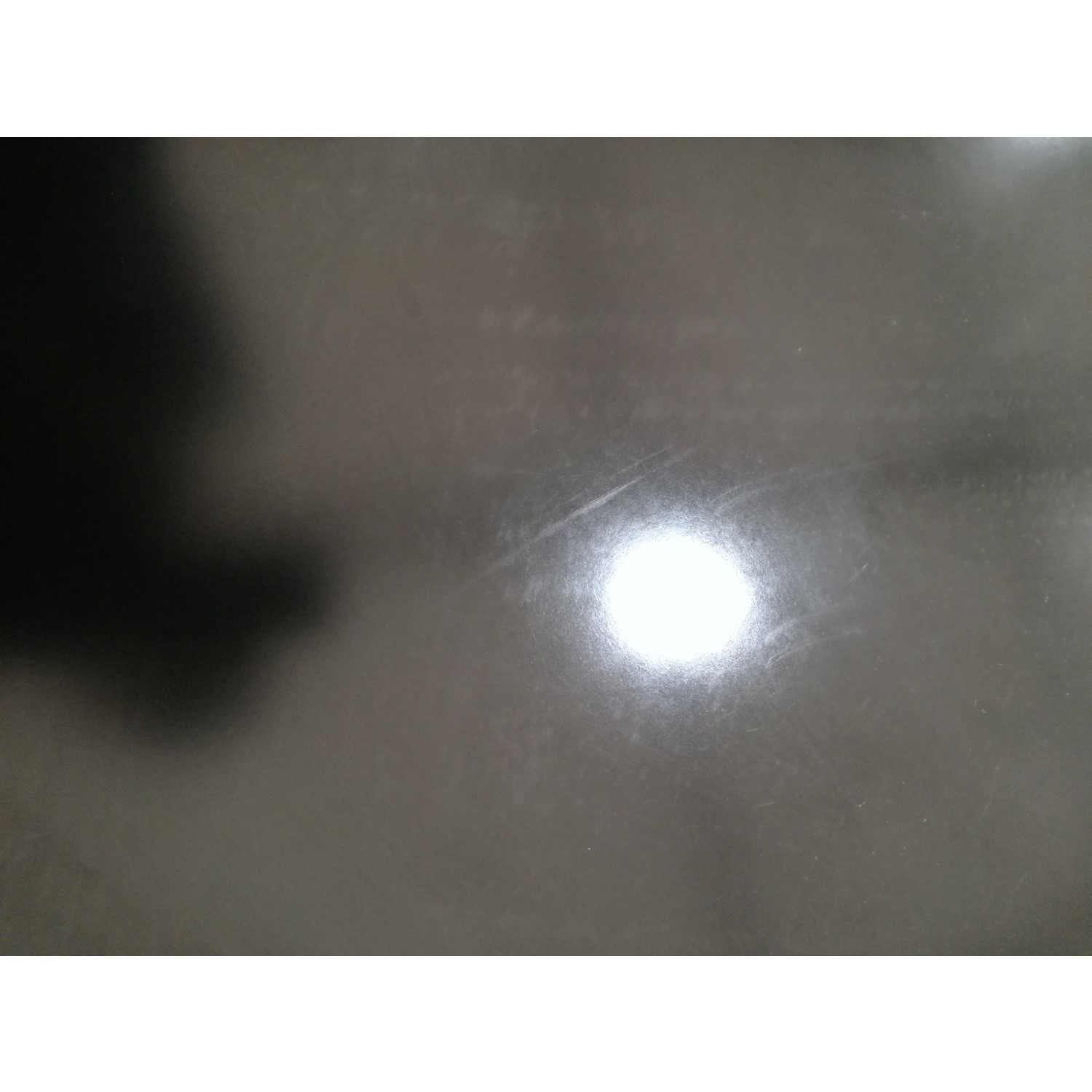 GRADE A2 - Small Round Black Dining Table - Seats 4 - Karie - Furniture123