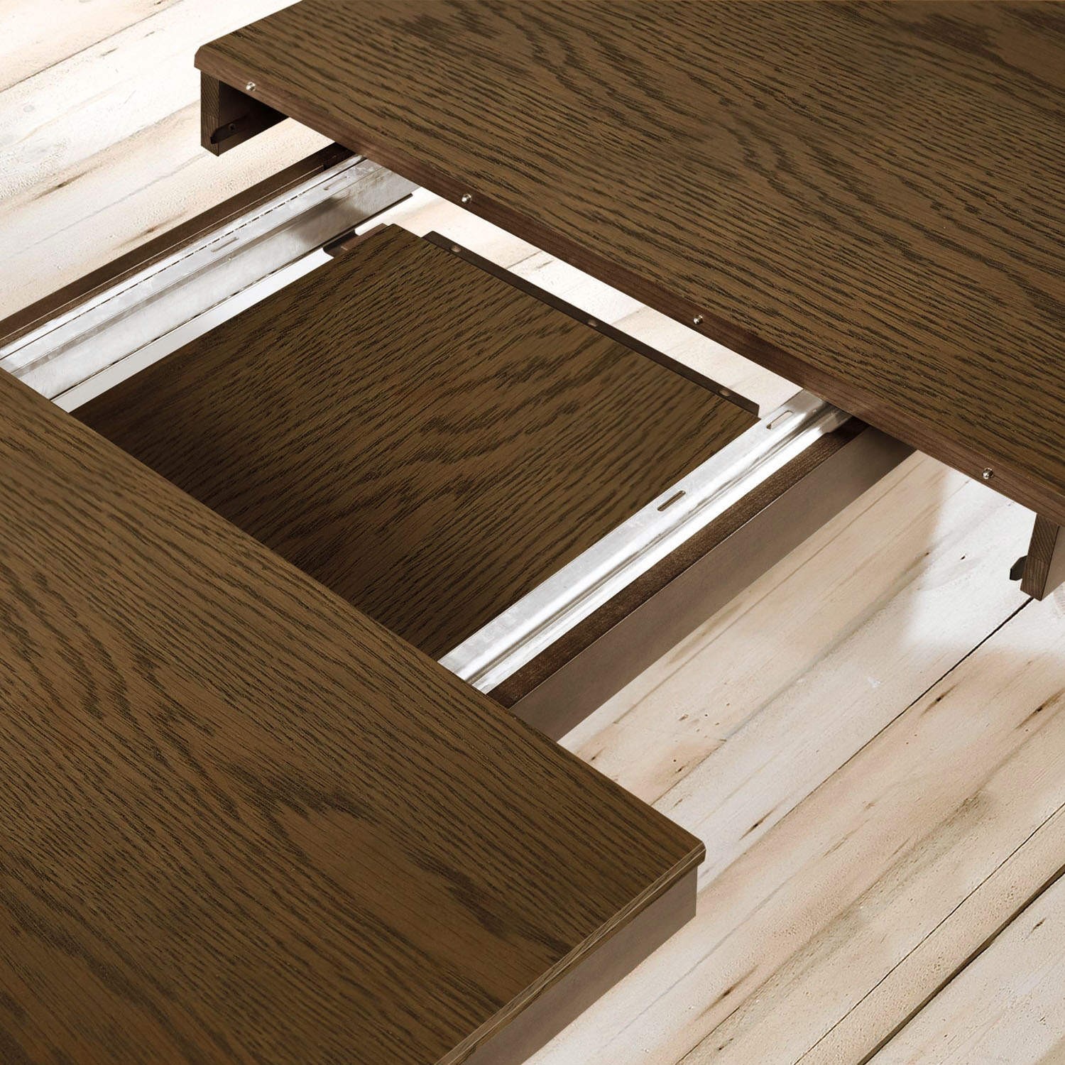 Bentley Designs City Walnut Extending Dining Table - Furniture123