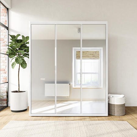 3 mirror wardrobe store