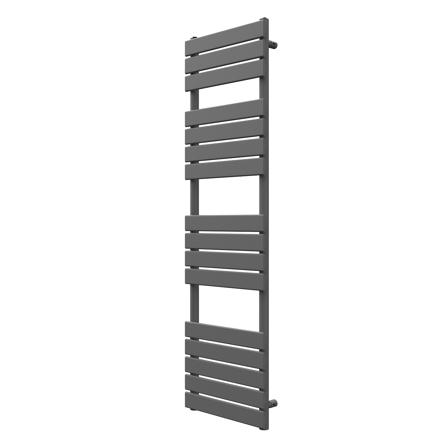 Anthracite Towel Radiator 1600 x 450mm - Tundra - Furniture123