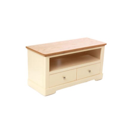 Malibu Oak and Cream TV Unit - Furniture123