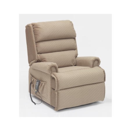 Restwell Denver Independent Riser Recliner - chenille cream - Furniture123