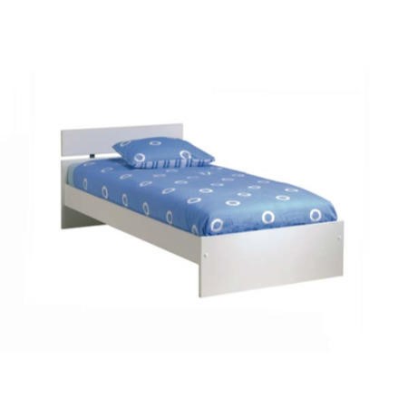 Inigo Single Bed in White - Furniture123