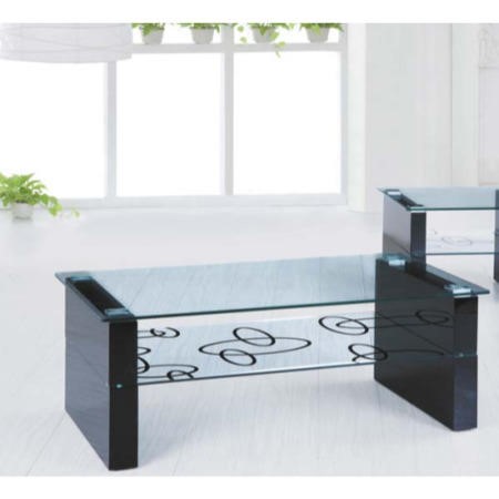 Exclusive UK Sienna Rectangular Coffee Table - Furniture123