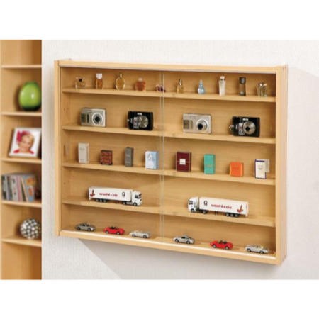 Interlink Adie Wall Mounted Display Cabinet - Furniture123