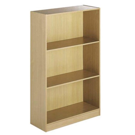 Dams Furniture Maestro 3 Shelf Bookcase in Oak - Furniture123