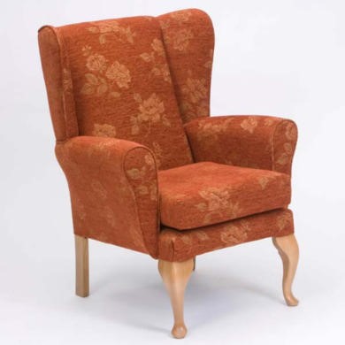 Restwell Queen Anne Fireside Armchair – Jetpedia