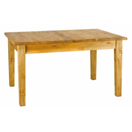 Alpes Developpement Farmer Solid Pine Extending Dining Table - Furniture123