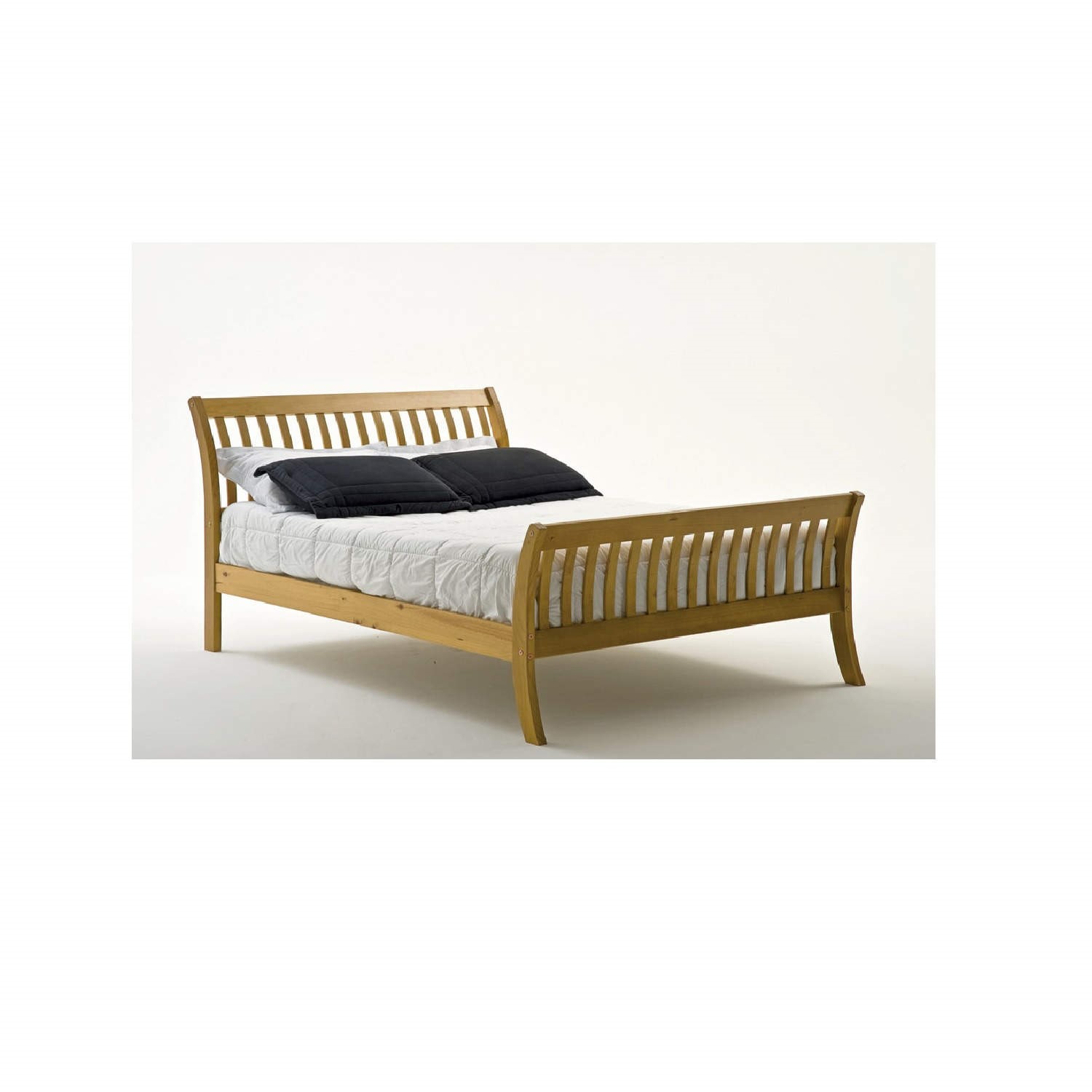 Verona Design Parma Single Bed Frame in Antique Pine - Furniture123