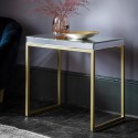 Gallery Mirrored Console Table in Champagne- Pippard Range | Furniture123