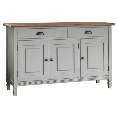 Bronte Grey Oak TV Unit with Cupboards & Drawers - TV's up to 63 ...