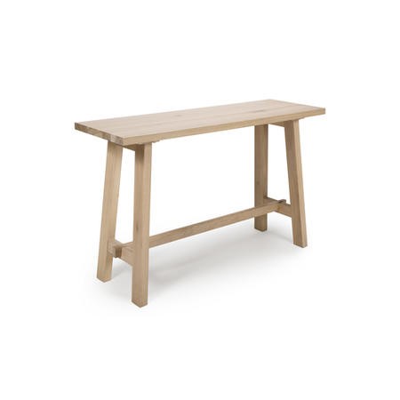 Light Oak Console Table - Marshall - Furniture123