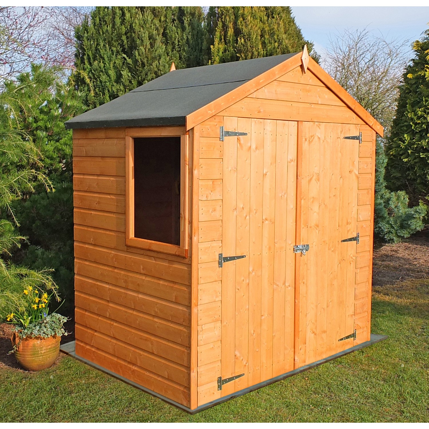 Shire Wooden Double Door Shed - Furniture123