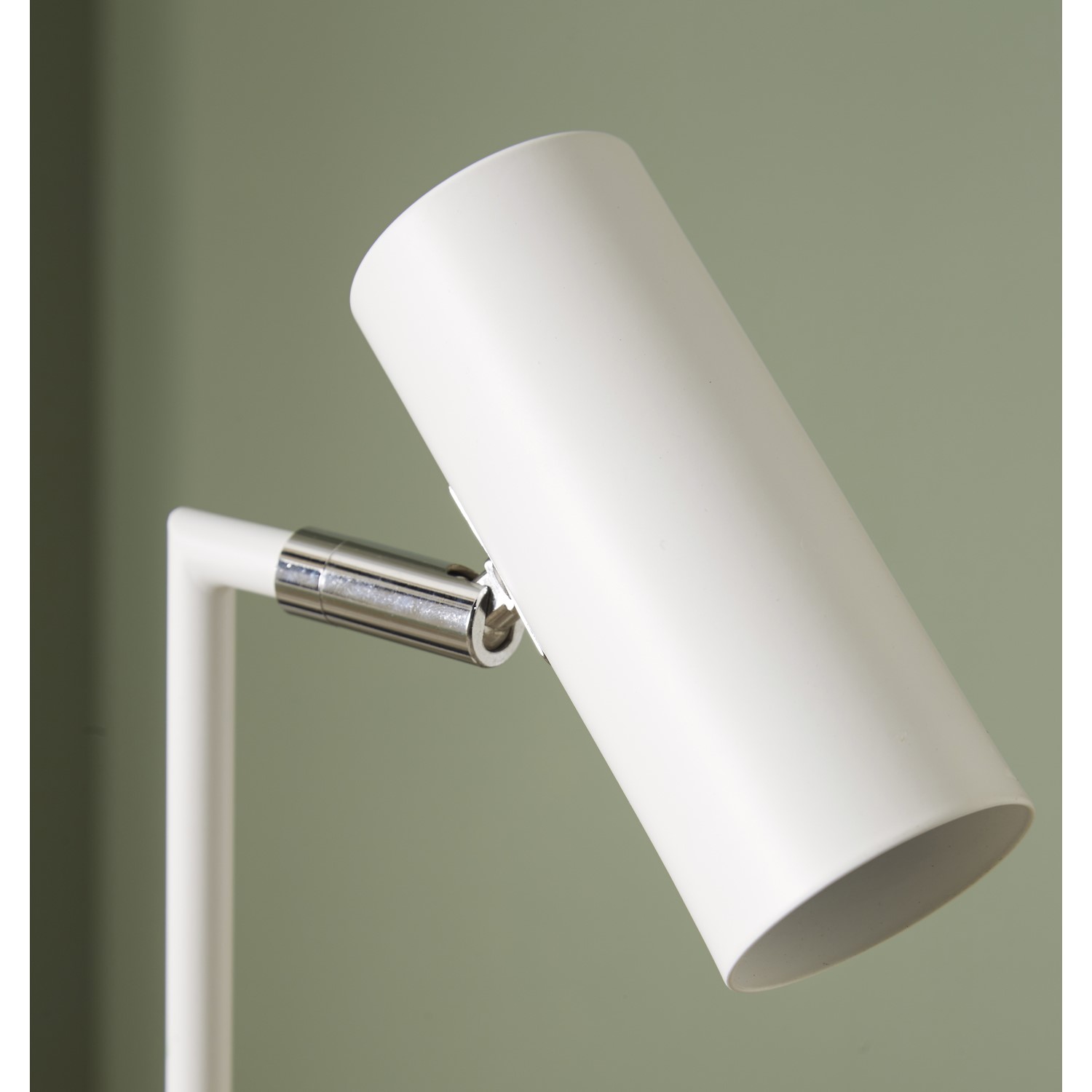White Task Table Lamp - Furniture123