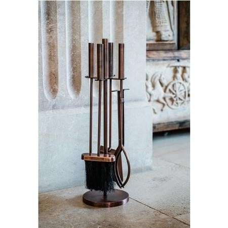 GRADE A1 - Copper Companion Set - Ivyline - Furniture123