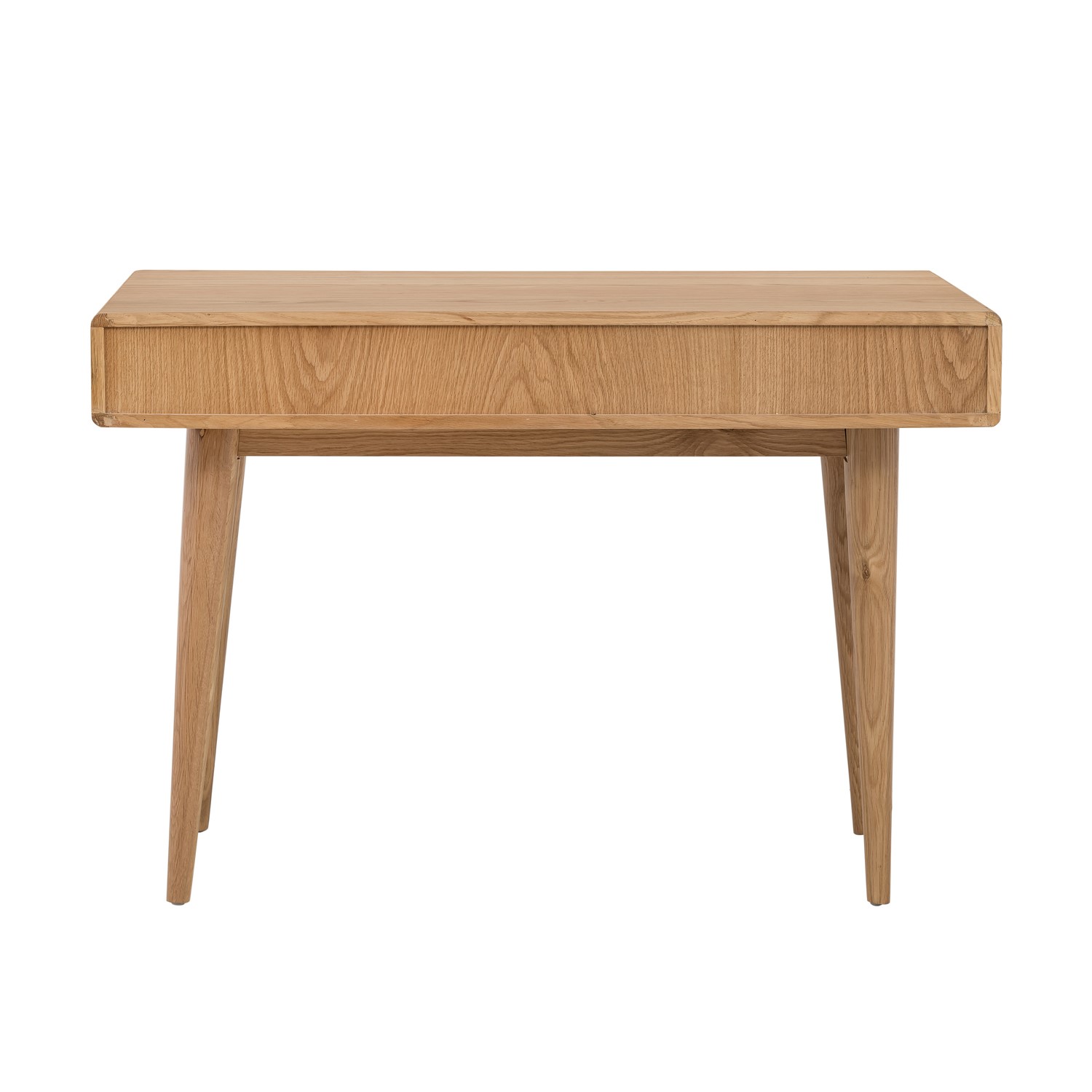 Solid Oak Console Table with 1 Drawer - Marny - Furniture123