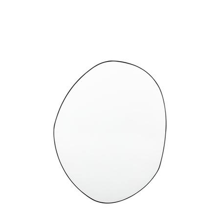 Medium Caesars Mirror Black - Furniture123