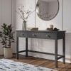 Harper Grey Solid Wood Dressing Table | Furniture123