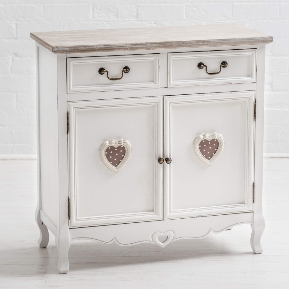 Vermont Shabby Chic 2 Drawer 2 Door Sideboard | Furniture123