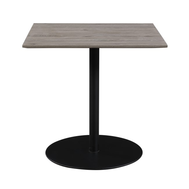 Grey Small Square Dining Table 80 x 80cm - Liberty - Furniture123
