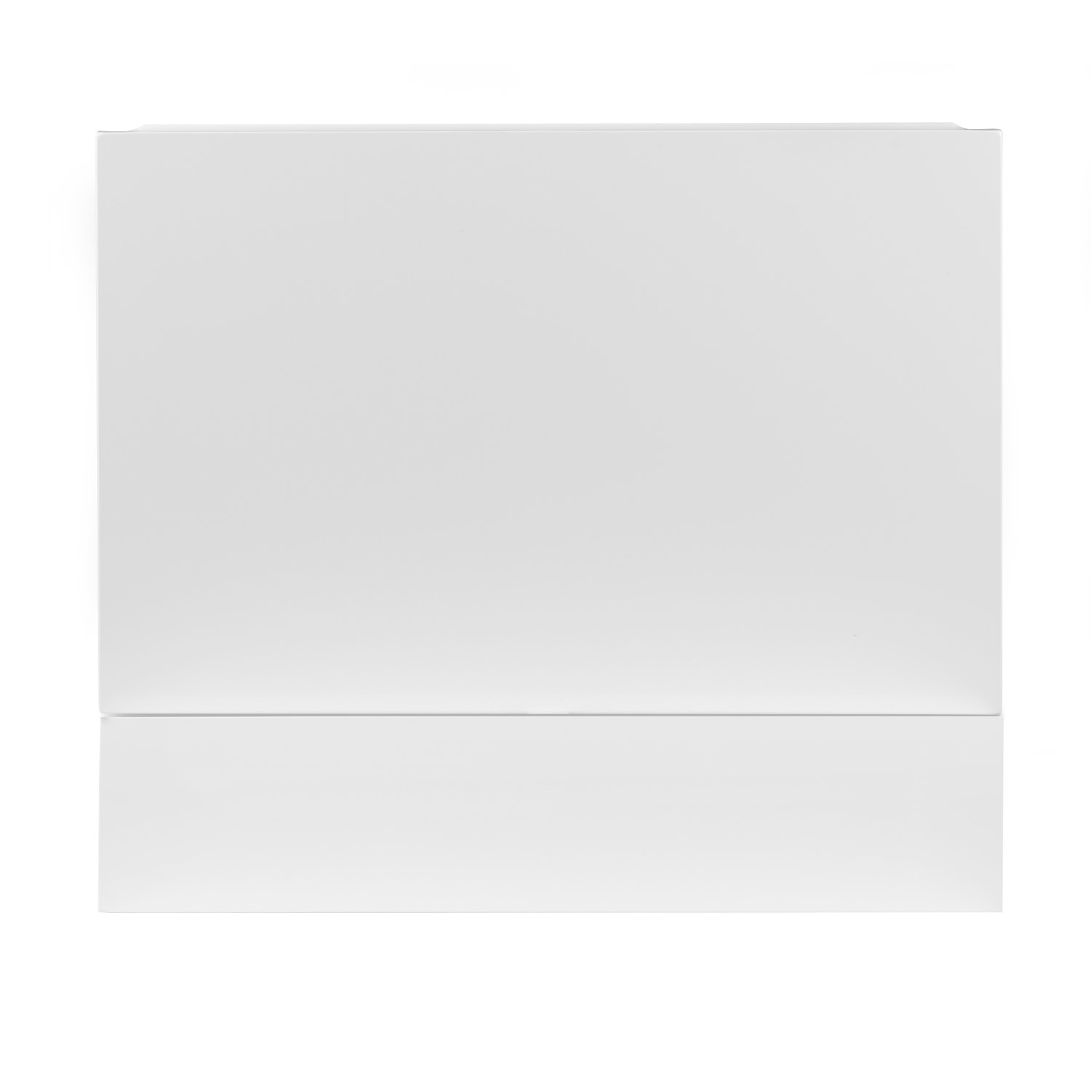 High Gloss MDF Vinyl Wrapped End Bath Panel & Plinth - 790 x 450 x 15mm ...