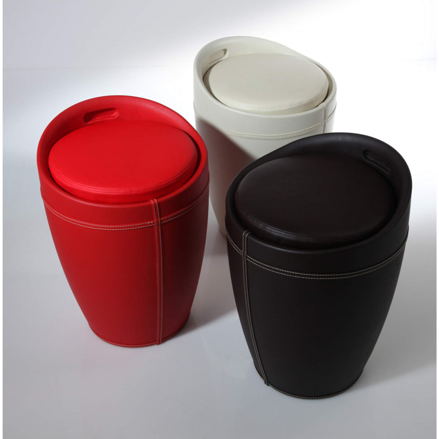 Wilkinson Furniture Pod Stool With Tray in Red - Furniture123