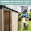 Insulated Garden Room with Veranda - 2.5m x 4.6m - Lusso - Furniture123